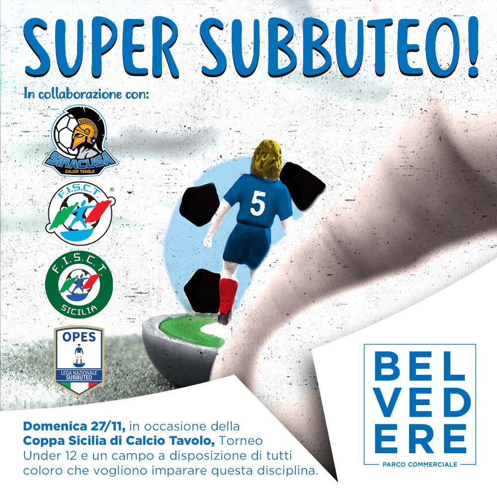 Super Subbuteo! - Parco Commerciale Belvedere